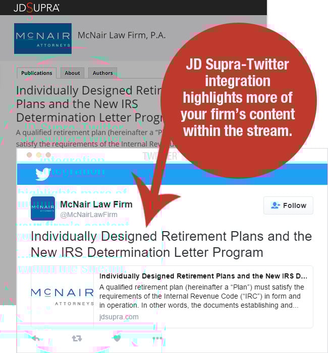 How To: Sync JD Supra & Twitter